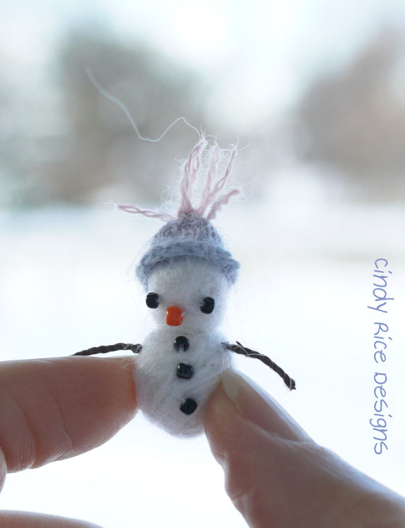 “Surprise it’s a Snowgirl!” | Cindy Rice Designs