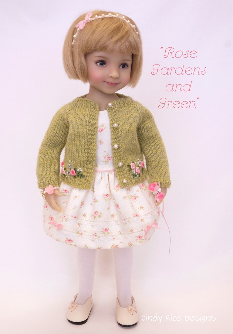 “Rose Gardens and Green” | Cindy Rice Designs